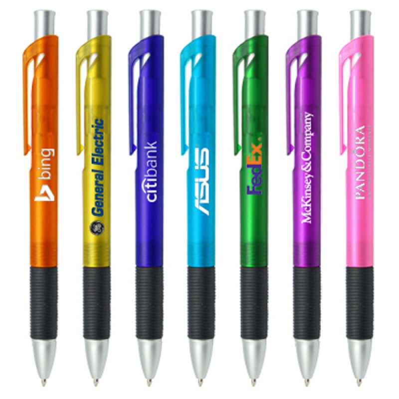 CPP1017 - Fuji- Push Action Ball Plastic Pen (Black Ink)#Premium Gifts ...